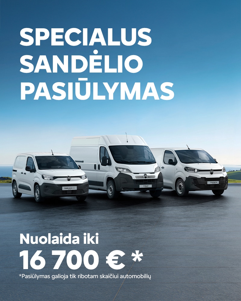 Nauji automobiliai | „Citroën“ Lietuva
